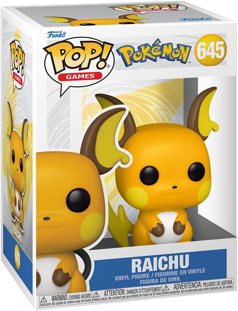 Funko Pop! Pokemon - Raichu – TCG Custom Packs/Family Tymes
